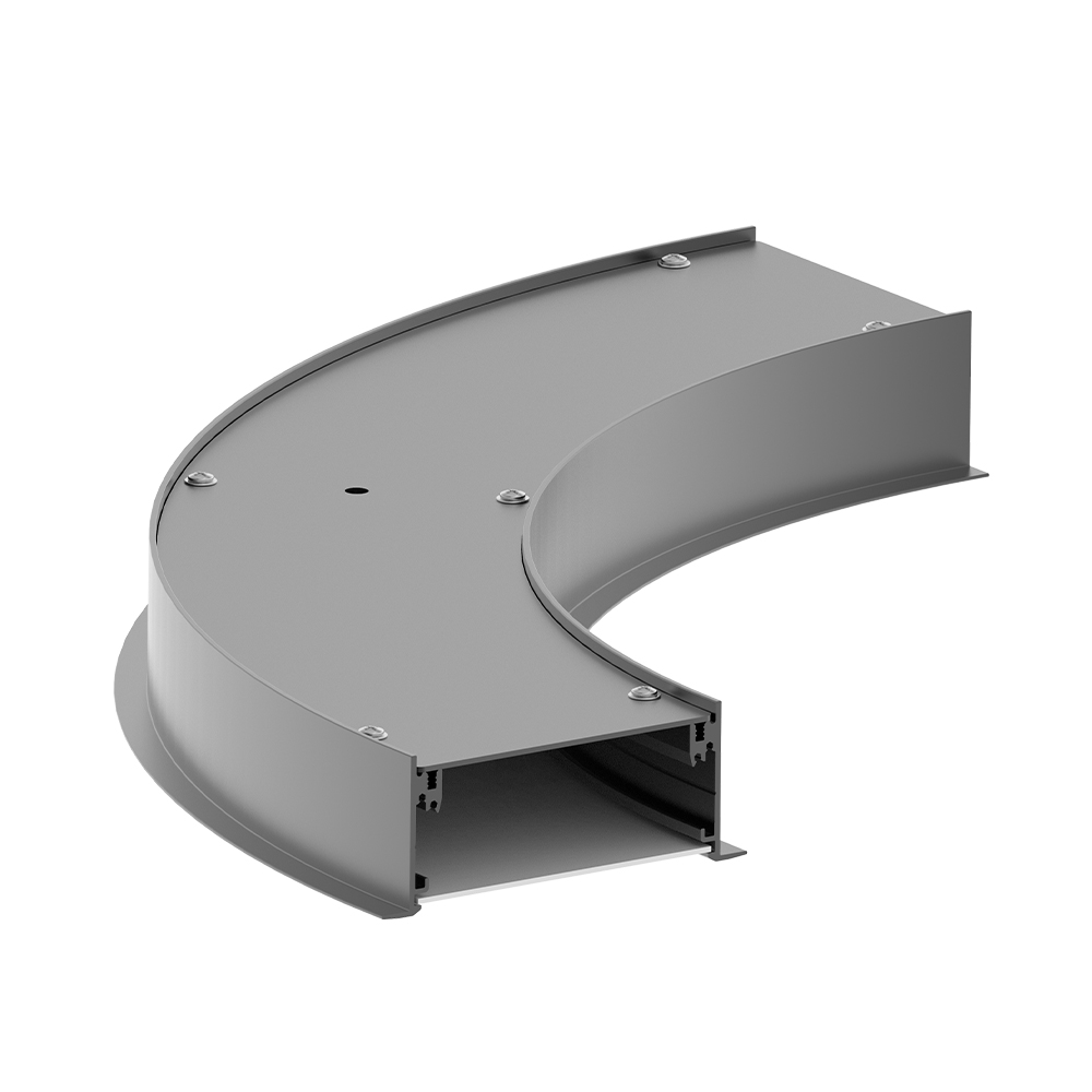 74×35mm LED Arc Linear Light Φ600mm Φ900mm Φ1200mm