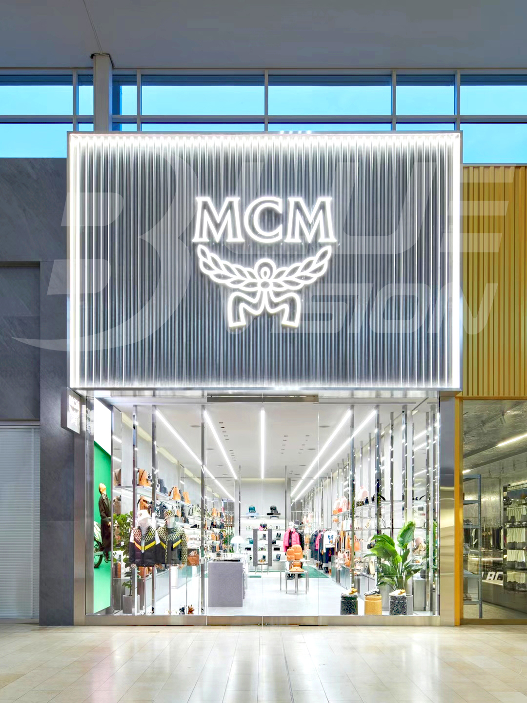 MCM in Yorkdale Toronto Canada L5570 39FT long ceiling mounted - China ...