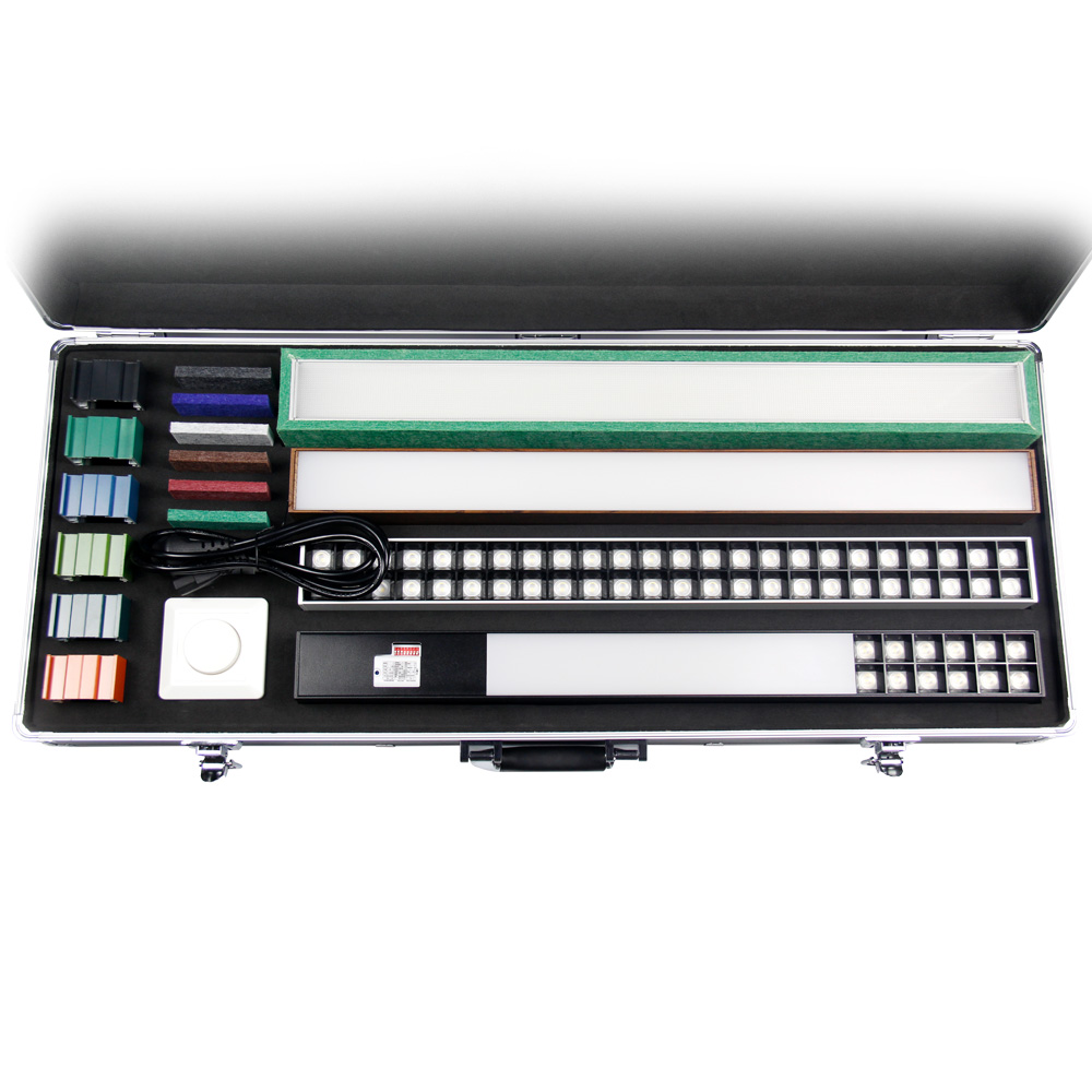 BlueVision LED linear light demo box