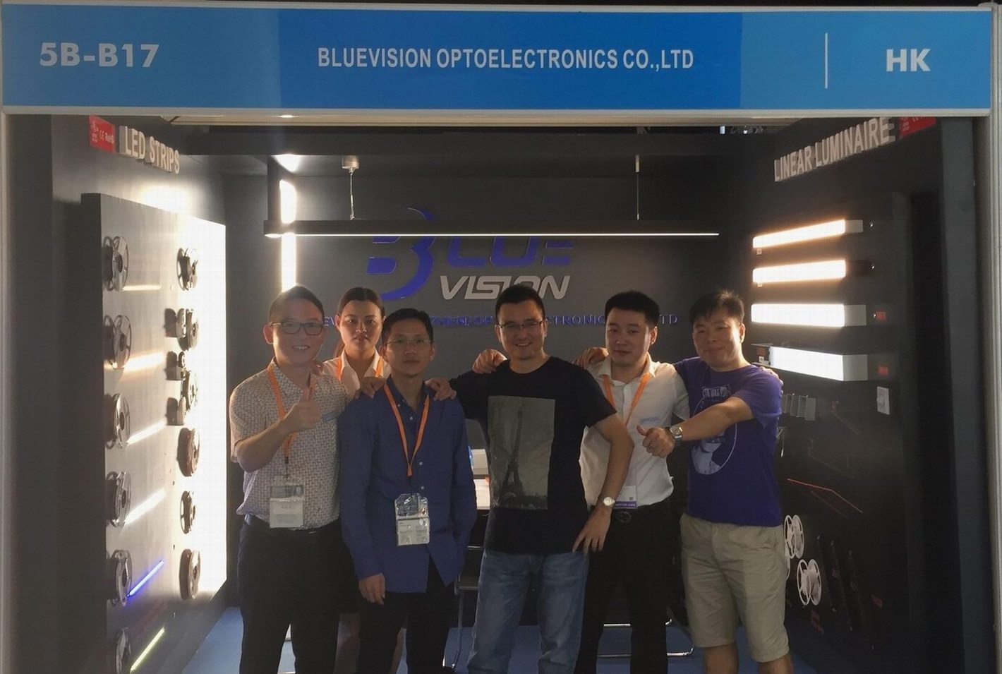 BLUEVISION ATTENDED 2016 AUTUMN HK LIGHT FAIR